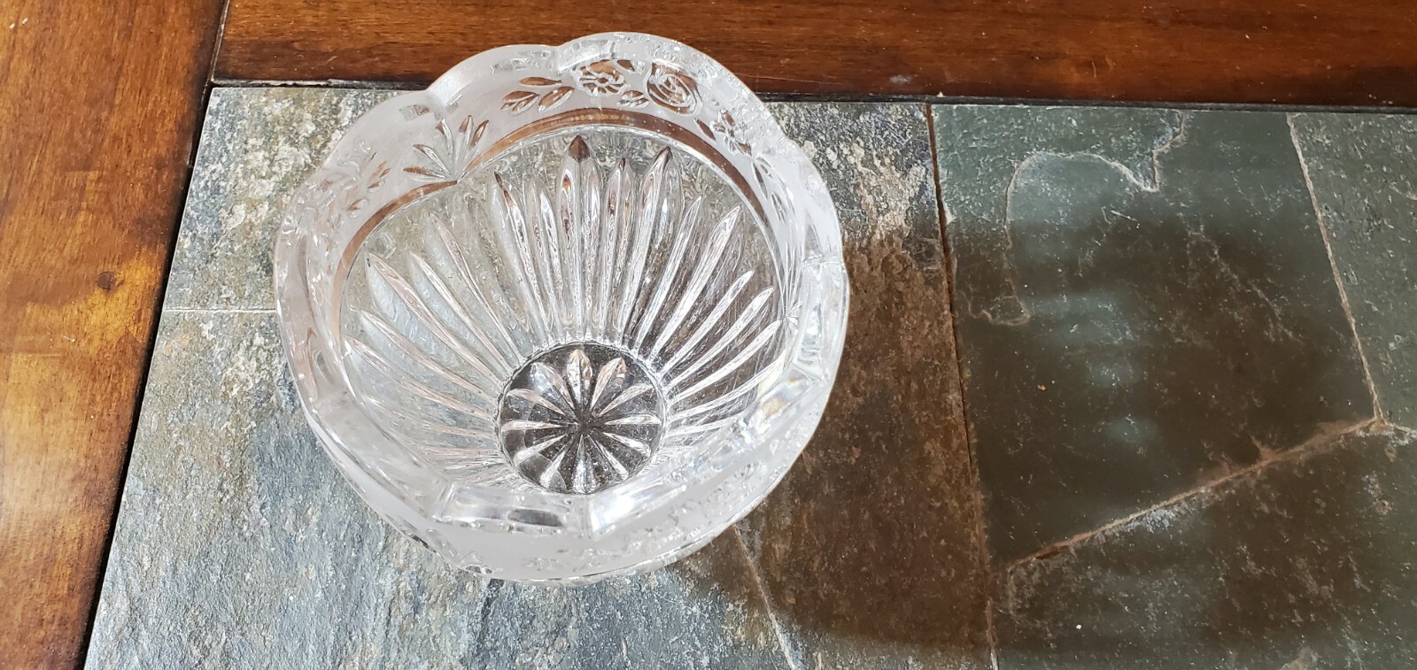 Oneida SOUTHERN GARDEN Crystal Potpourri Bowl | eBay
