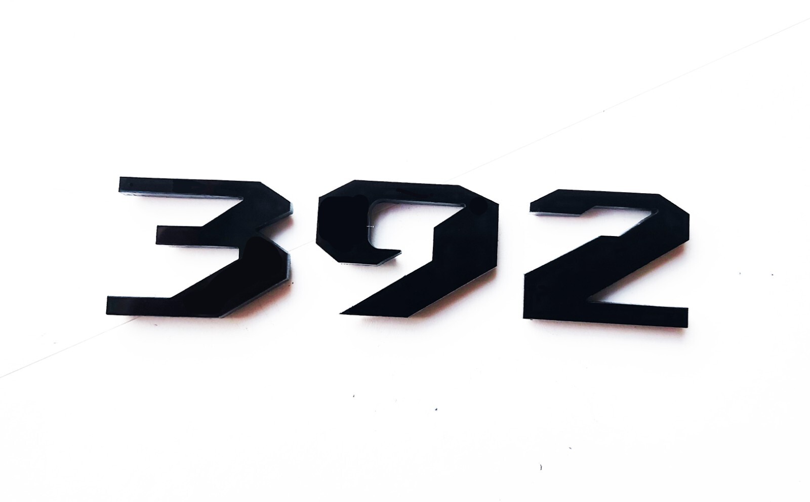 1x Door Fender Emblem Badge Logo 392 Hemi 6.4L for Dodge Challenger ...