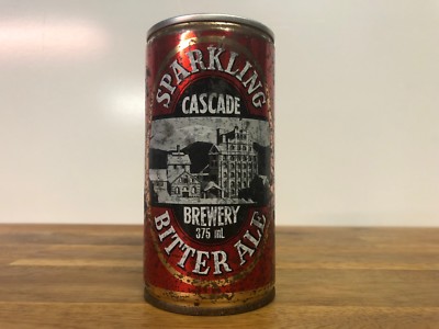 Vintage Cascade Brewery Sparkling Bitter Ale Straight Steel 375ml Beer ...