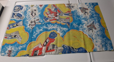 Vintage 1984 Transformers Twin Pillowcase * made from sheet fabric ...