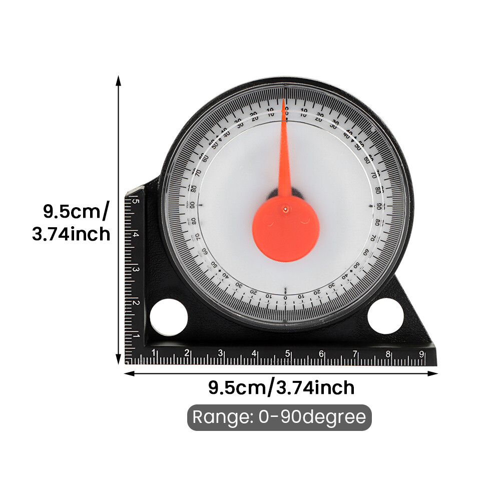 Magnetic Slope Protractor Precision Angle Meter Pointer Tilt Level ...