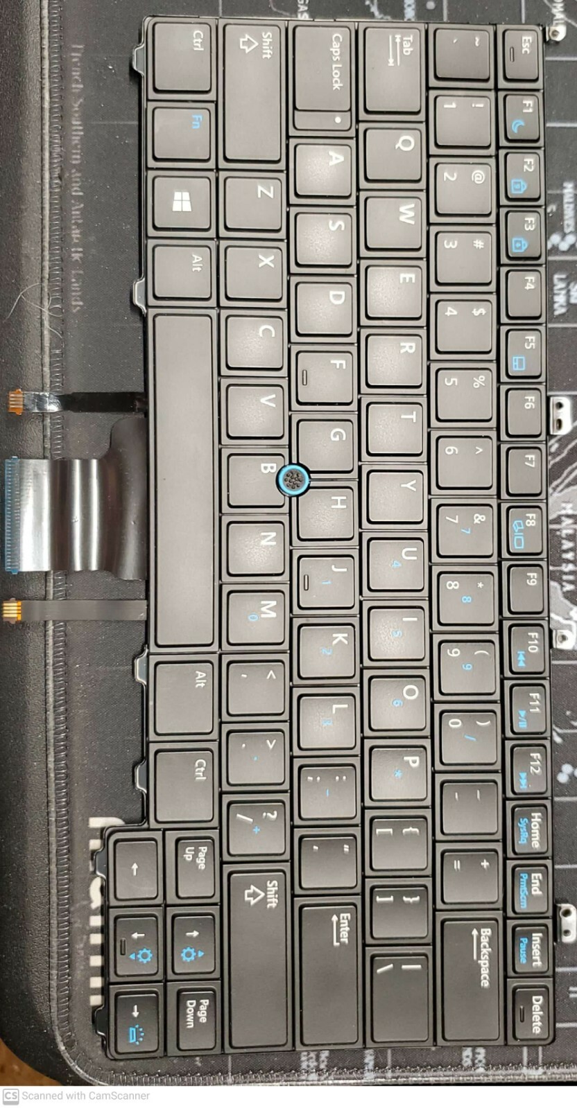 Genuine Keyboard for Dell Latitude E7240 E7440 -US PK130VN1B00 08PP00 ...