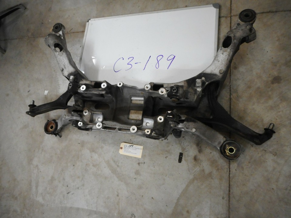 2001 VOLVO XC70 AWD TURBO REAR SUBFRAME ASSEMBLY W/ UPPER CONTROL ARMS ...
