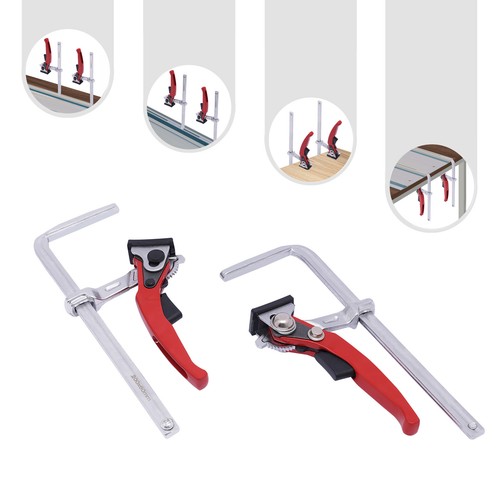 2 x Saw Guide Rail, Ratchet Clamps, Track Saw, CNC Table, T-track ...