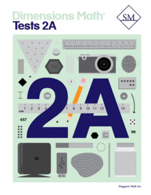 Singapore Math - Dimensions Math Tests 2A | eBay