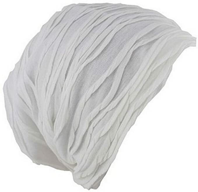 Wrinkle Women's Baggy Beanie Oversized Ski Slouchy Hat Cap Skull Solid ...