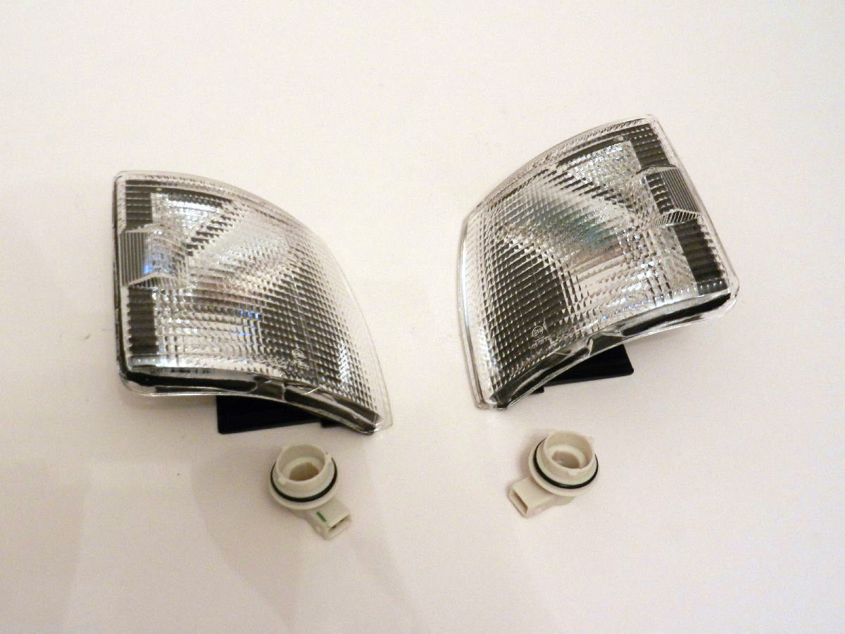 FOR VW T4 TRANSPORTER 90-03 PAIR FRONT INDICATORS REPEATERS BULBHOLDER ...