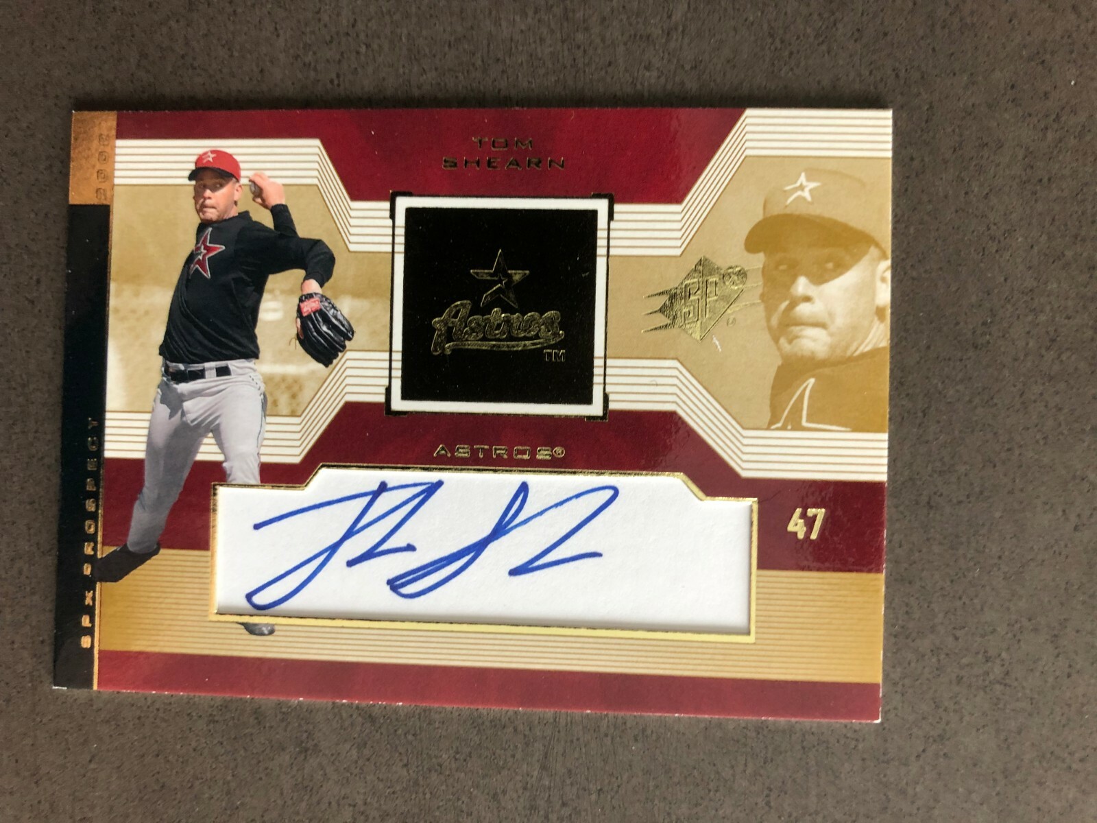 Houston Astros TOM SHEARN autographed 2007 Upper Deck SPX- Certified | eBay
