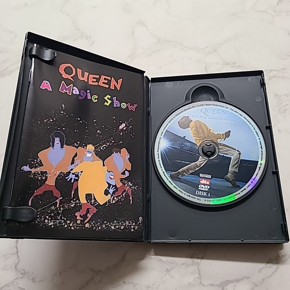Queen Live at Wembley Stadium NICE 2 Disc DVD Under Pressure, We Will ...