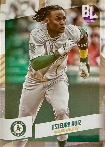 2024 Topps Big League Esteury Ruiz Rookie Card | eBay