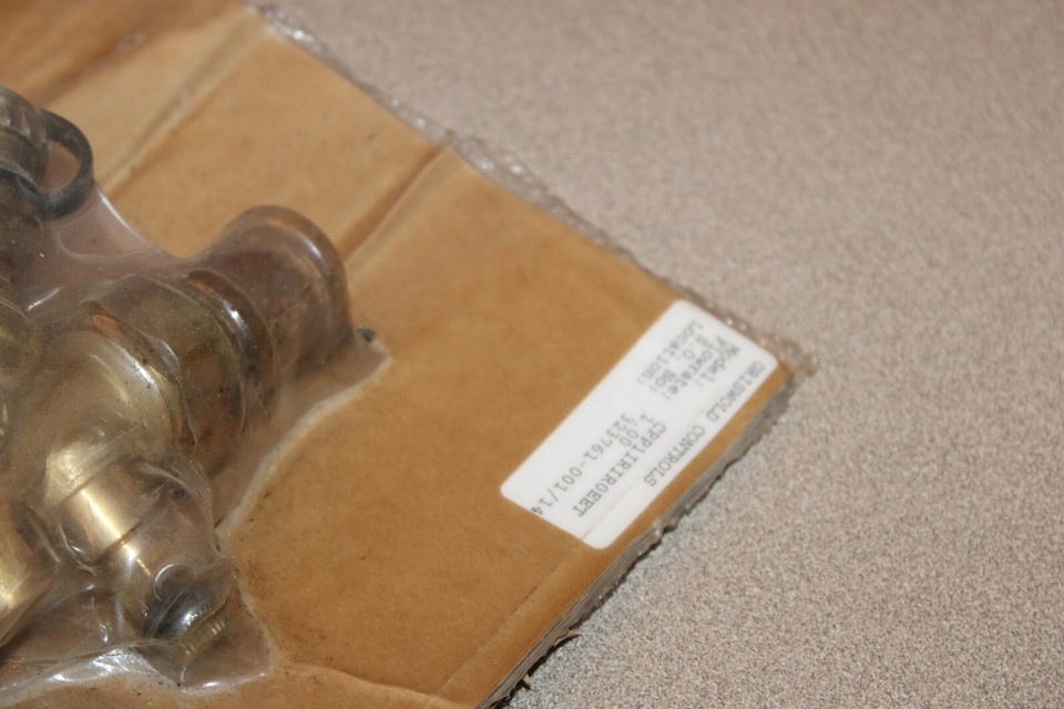 NOS Griswold Brass Automatic Flow Control Valves Model No. CPP1IRIR0EET ...