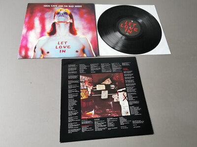 NICK CAVE original Vinyl LP Let Love In (1994 Mute Records UK) | eBay