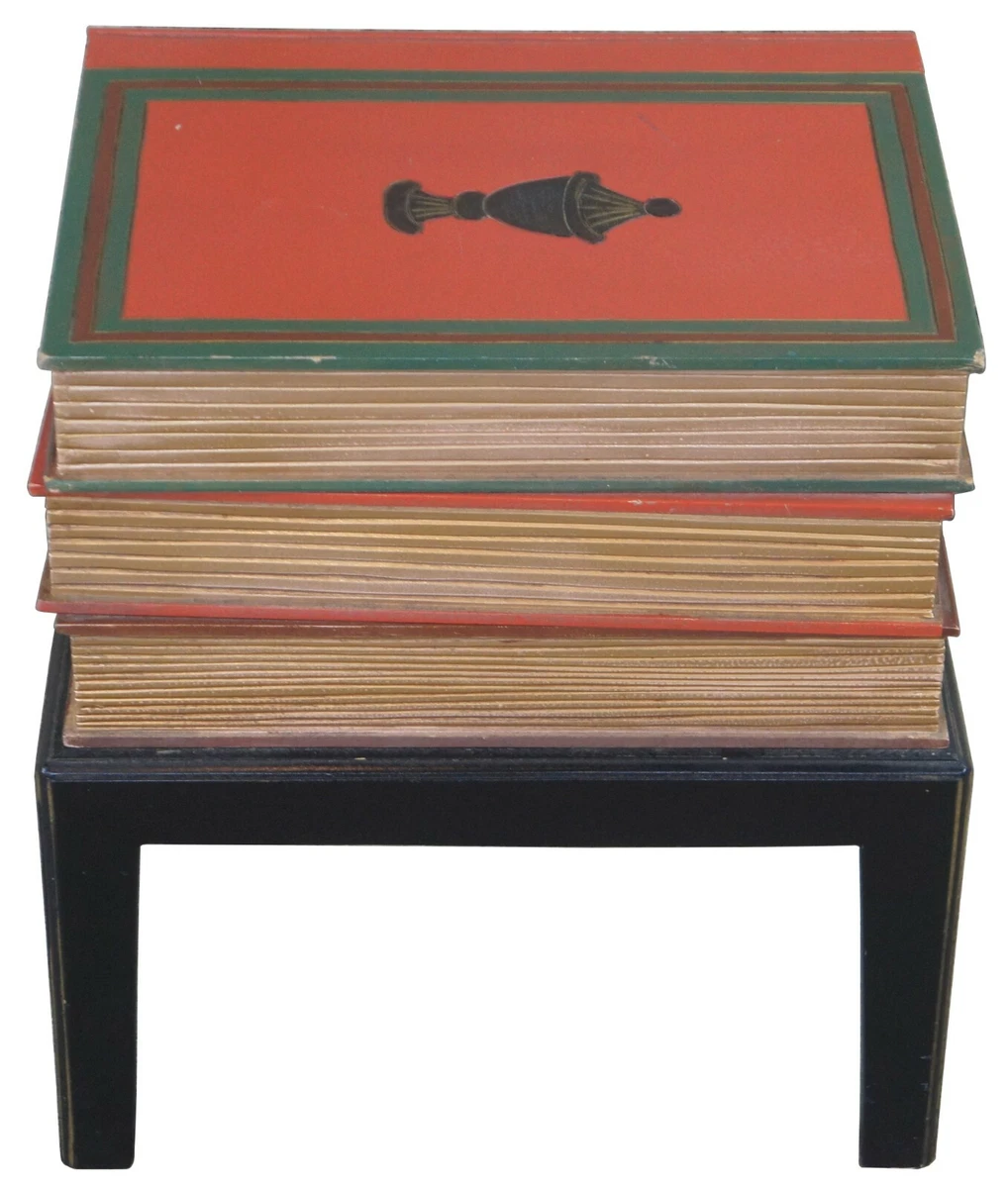 Faux Stacked Book Table