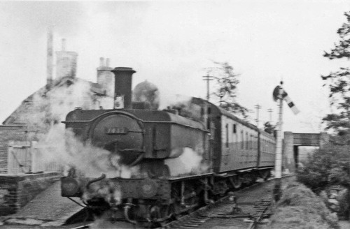PHOTO GWR COLLETT 7400 CLASS AUTO-FITTED 0-6-0PT NO. 7412 ATFAIRFORD ...