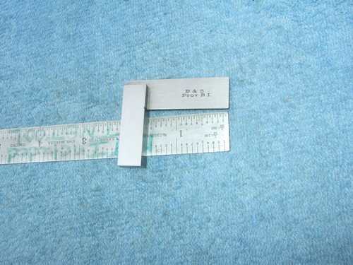 BROWN&SHARPE # 540 VINTAGE 1-1/2 inch MASTER SQUARE MACHINIST TOOLMAKER ...