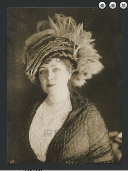 1913 Lillian Russell, "The Most Iconic Early Actress" Stunning Portrait ...