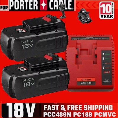 Pack 18V NiCd Replacement Battery for Porter Cable 18-Volt PC18B ...