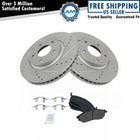 Front Metallic Brake Pad & Performance Rotor Kit for Infiniti M45 Q45 ...
