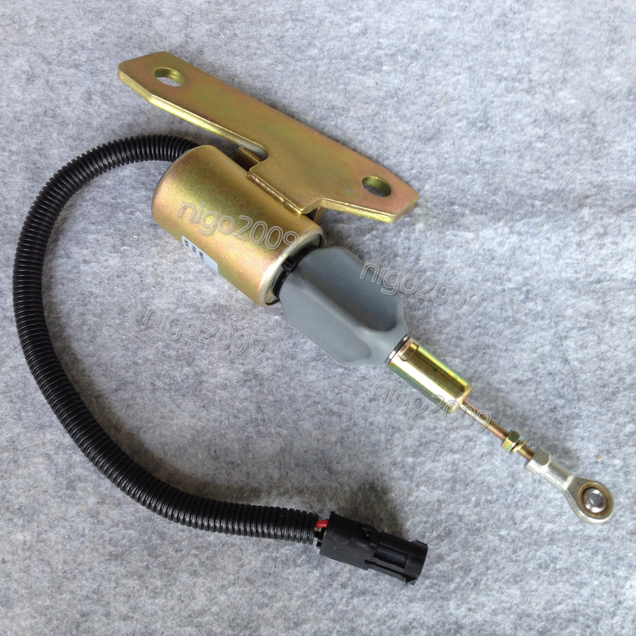 3991625 24V Fuel Flameout Solenoid Valve 5267132 24V for Cummins 6BT 5 ...