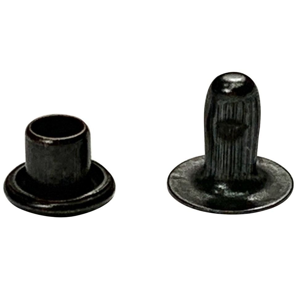Rapid Speedy Rivets Small 5.5mm Cap 7mm Post Gunmetal | eBay