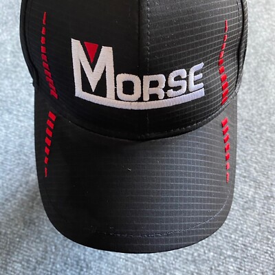 NEW Morse Golf Hat Black CapAmerica Cap Adjustable Back Hat | eBay