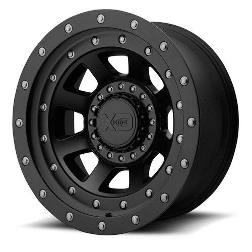 17x9 Satin Black Wheels XD XD137 FMJ 5x5.5/5x139.7 -12 (Set of 4) 78.1 ...