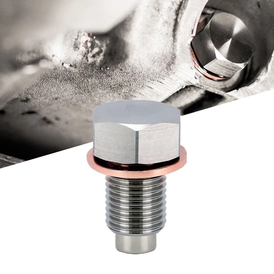 M12x1.5mm Car Universal Engine Magnetic Oil Drain Plug Screw Nut Bolt ...