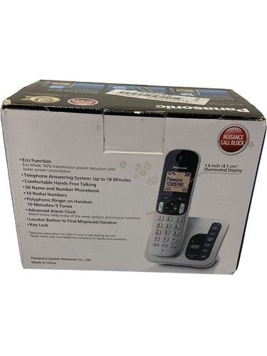 Panasonic KX-TGC220 Digital Cordless Answering System Nuisance Call ...