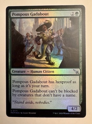 x1 Pompous Gadabout MKM MTG 171 FOIL UNCOMMON | eBay