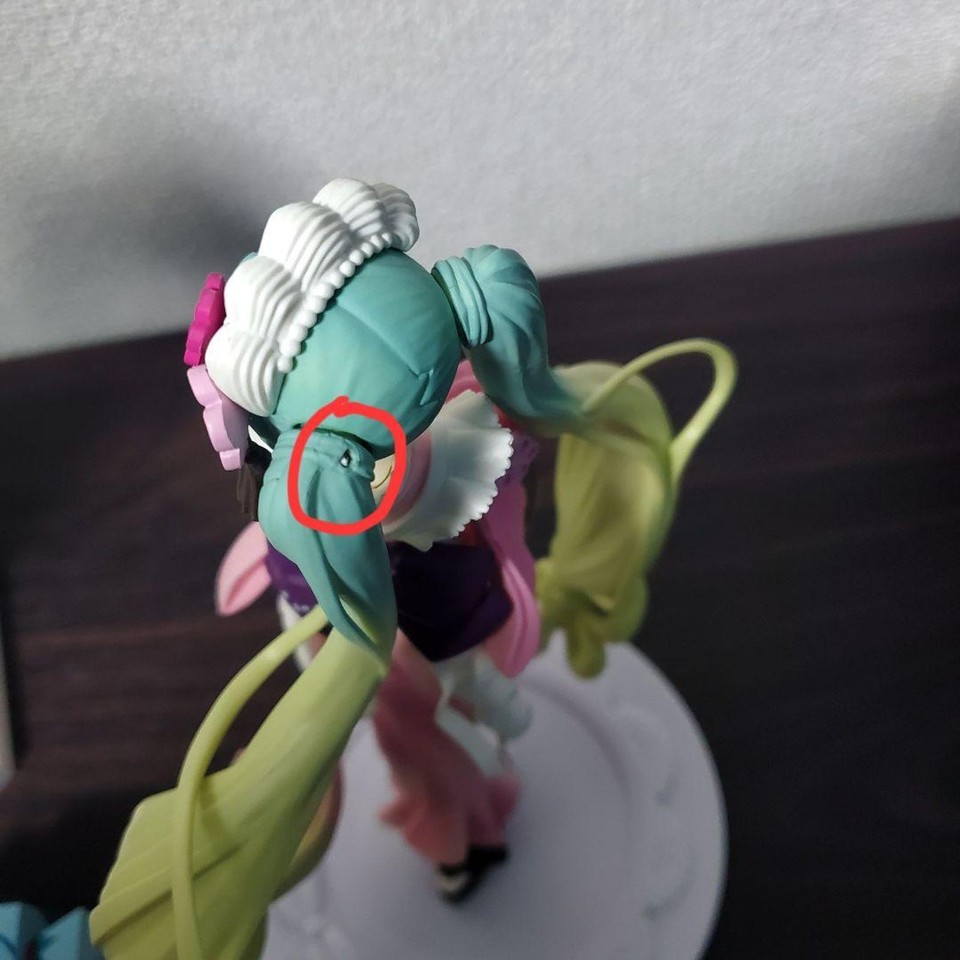 Hatsune Miku Figure Lot - 4 Piece Set - Broken Part Repairable | eBay