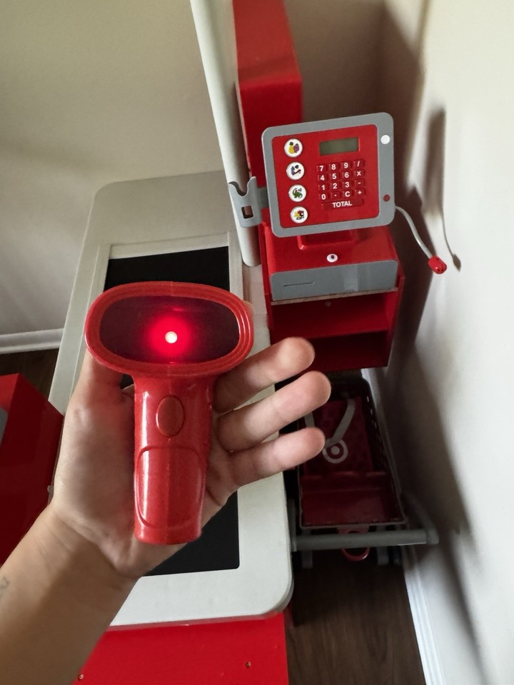 New TARGET Store Toy Shopping Checklane Pretend Kids Grocery Checkout ...