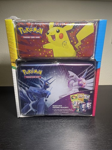 NEW SEALED Pokemon Collector's Chest Costco - 2 Tin Set 5 Packs 3 ...