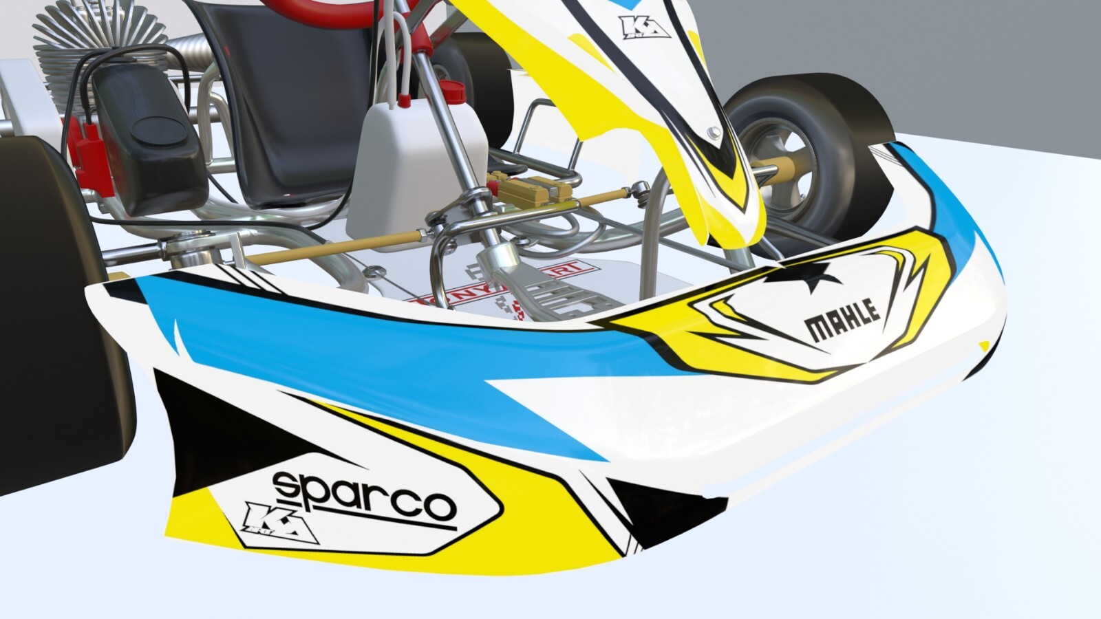 OTK M6 Kart custom KART ART sticker kit Spark style / graphics / decals ...