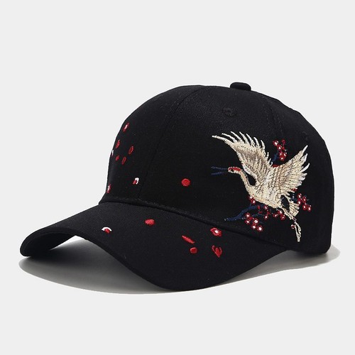 Fashion Crane Hat Adjustable Sport Baseball Cap Pink Sportsman Baseball ...