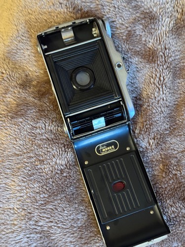 Agfa Isolette V Folding Camera with Agnar 1:4.5 85mm Vario With Brown ...