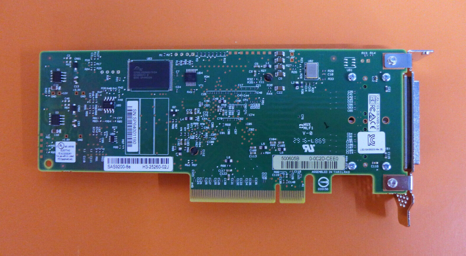 LSI Logic 2008 Falcon SAS 9200-8e 8 Port PCi-e SAS Hba H3-25260-02J | eBay