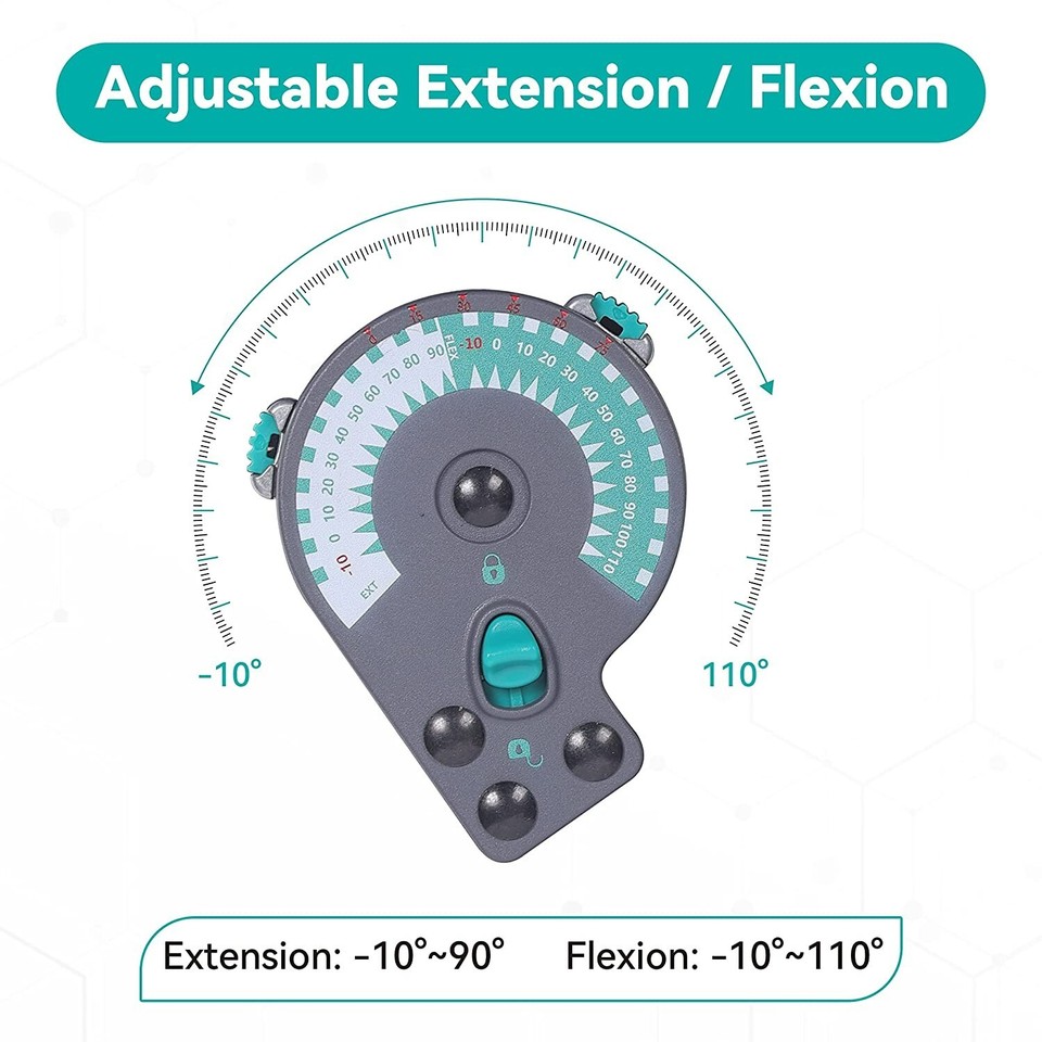 Orthopedic Post-Surgical Adjustable Immobilizer with ROM Control | eBay