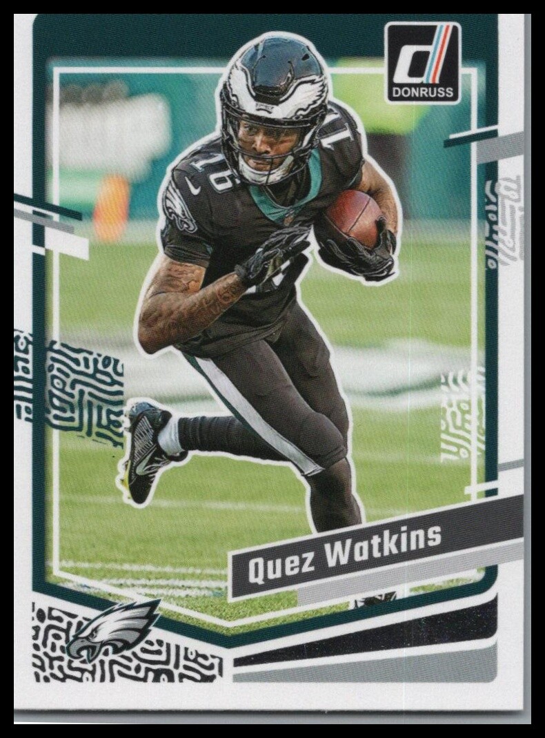 Quez Watkins 2023 Donruss #246 Philadelphia Eagles | eBay
