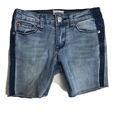 Girls Hudson Cut Off Denim Blue Jeans Size 10 NN | eBay