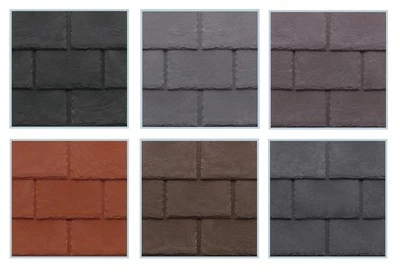 Plastic Slate Roof Tiles Tapco Slates Porch | Grelly UK