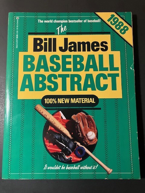 Bill James Baseball Abstract 1988 | eBay