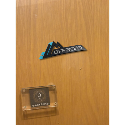 JDM Toyota RAV4 XA50 Emblem Emblem Rear OFF ROAD ADVENTURE Genuine NEW ...