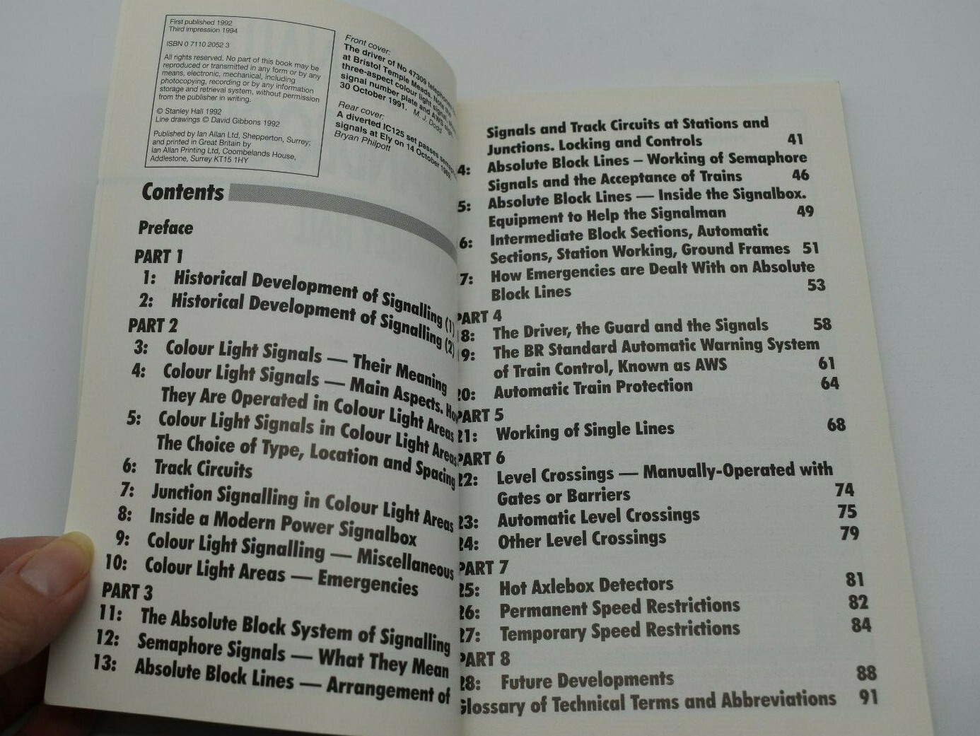 BR Signalling Handbook - Stanley Hall 9780711020528 | eBay