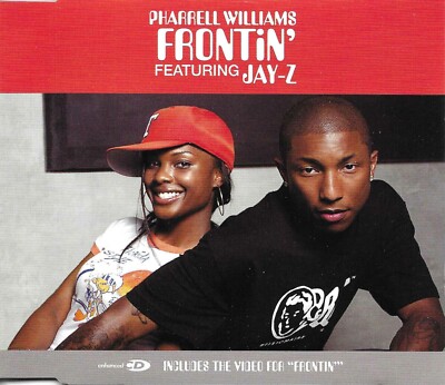 PHARRELL WILLIAMS & JAY Z & CLIPSE Kelis NAS Frontin w/ VIDEO CD single ...