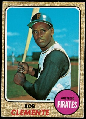 1968 Topps Roberto Clemente NMMT. Good Centering. Free Shipping! | eBay