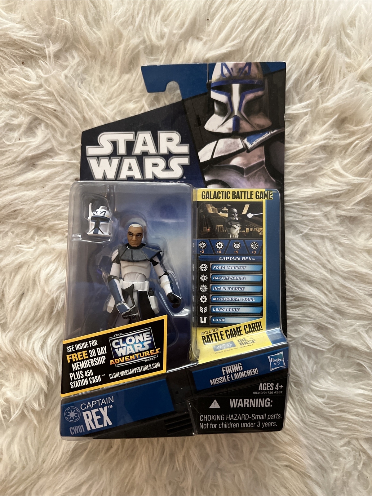 2010 Hasbro Star Wars Clone Wars Set of 6 Embo Rex Skywalker Figure ...