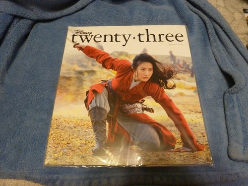 Disney D23 Twenty Three Spring 2020 Mulan Live Action Issue Magazine | eBay