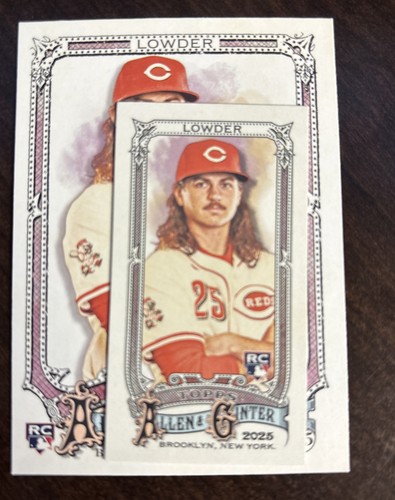 Rhett Lowder RC 2025 Topps Allen & Ginter #109 Base Mini A&G Back SP ...