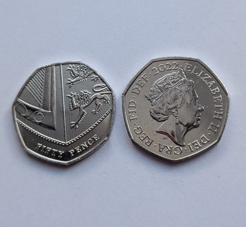 2022 Royal Shield 50p Brilliant Circulated x1 From Sealed Bag | eBay UK