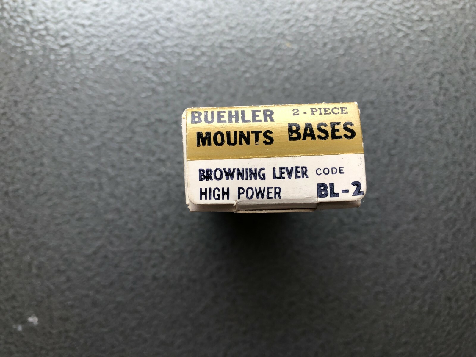 Maynard P. Buehler 2 pc Scope Mount Browning Lever Action * Code BL-2 ...